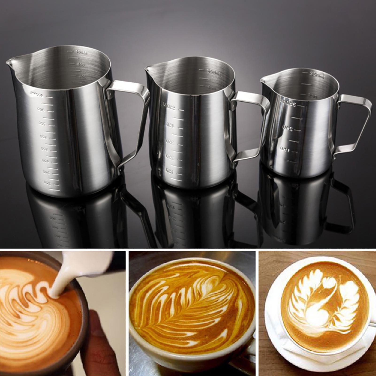 350/600/1000ML Stainless Steel DIY Coffee Jug Milk... – Vicedeal