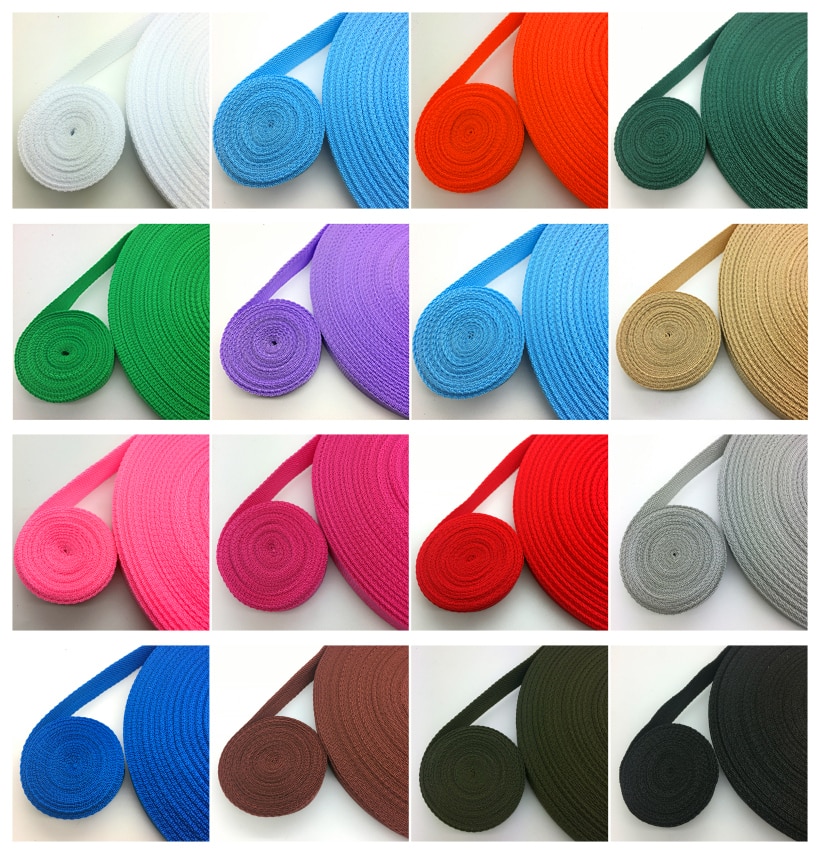 10Yards 38mm Wide Strap Nylon Webbing knapsack Str... – Grandado