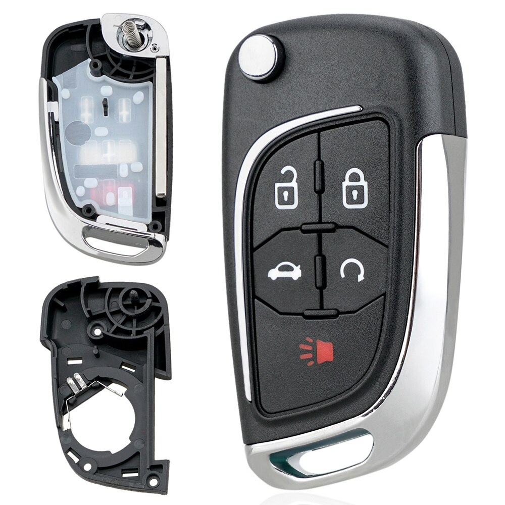 5/4/3/2 Buttons Car Key Fob Case Shell Replacement... – Grandado
