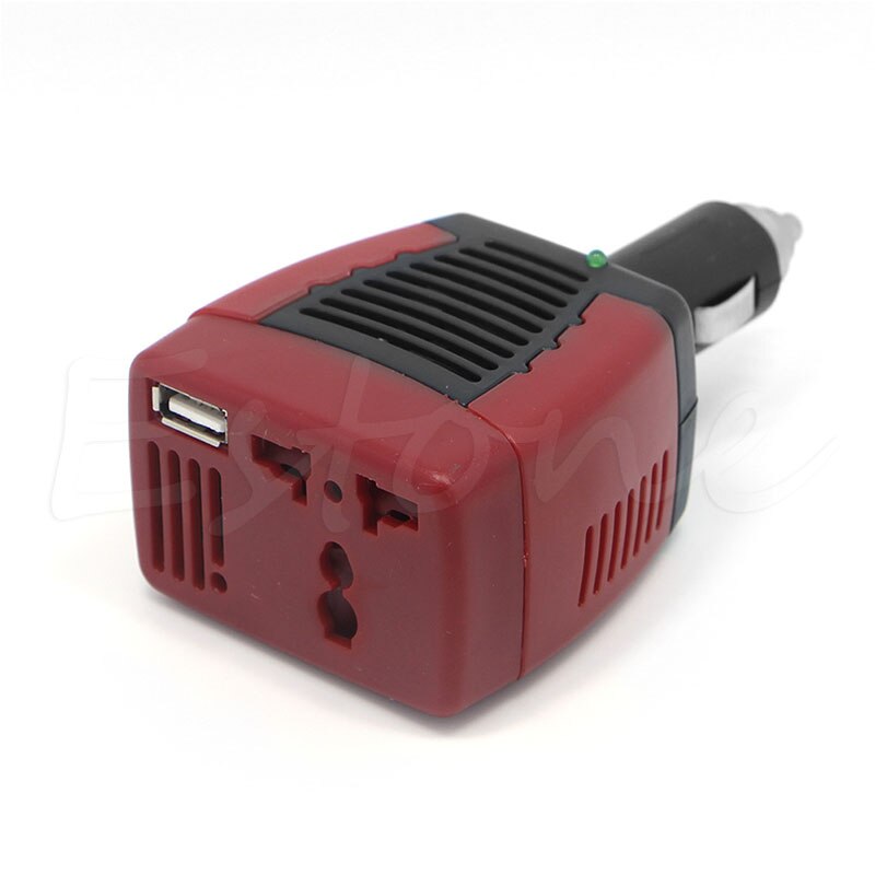 Bil dc 12v til ac 220v 75w power inverter adapte... – Vicedeal