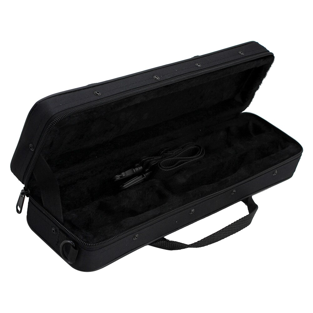 Premium Long Flute Case Black Cloth Flute Case Con... – Grandado