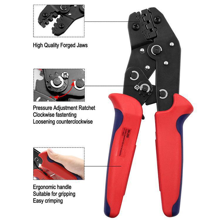 Terminals Crimp Pliers and Interchangeable Dies Wi... – Grandado