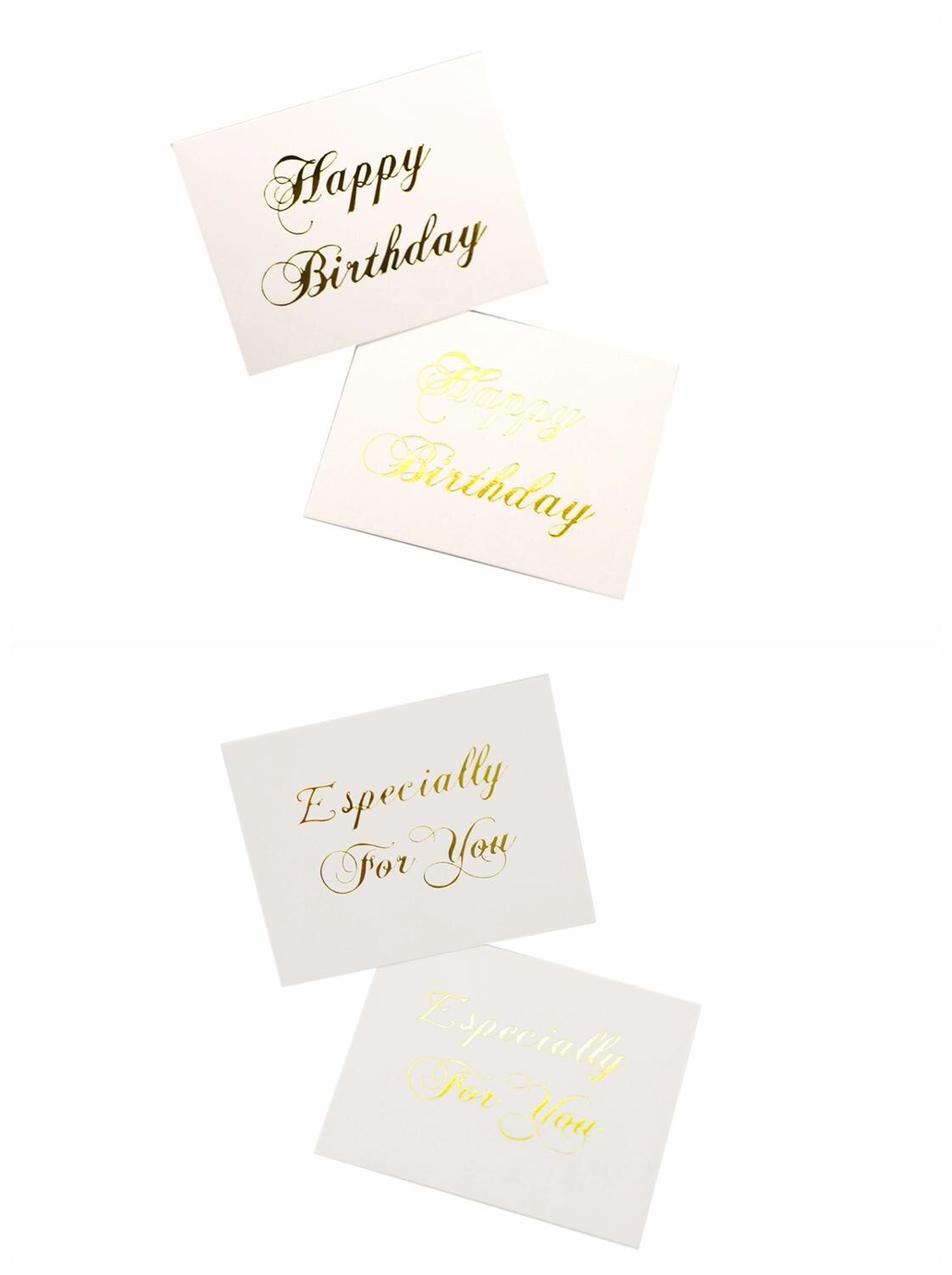 Mini Goud Dank U Wenskaarten Valentijn Gelukkige V... – Grandado