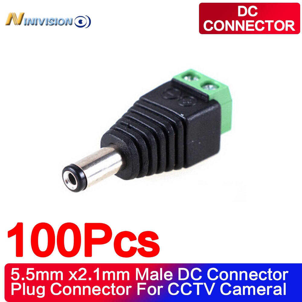 Grote verkoop 100 stks DC Connector CCTV mannelijk... – Grandado
