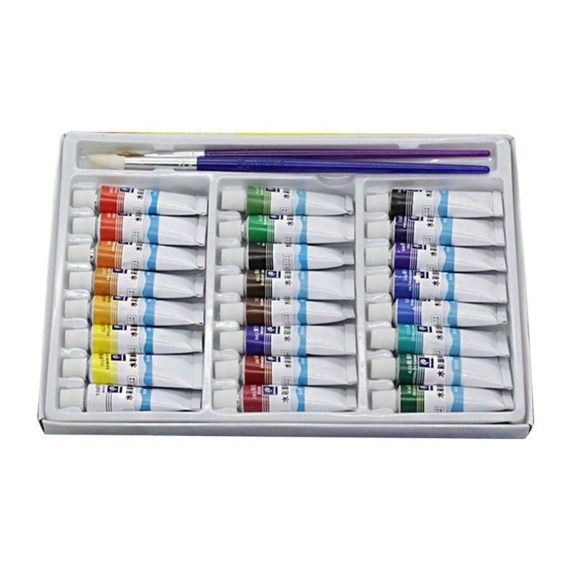 12ml 12/24 Colors Paint Tubes Drawing Painting Wat... – Grandado