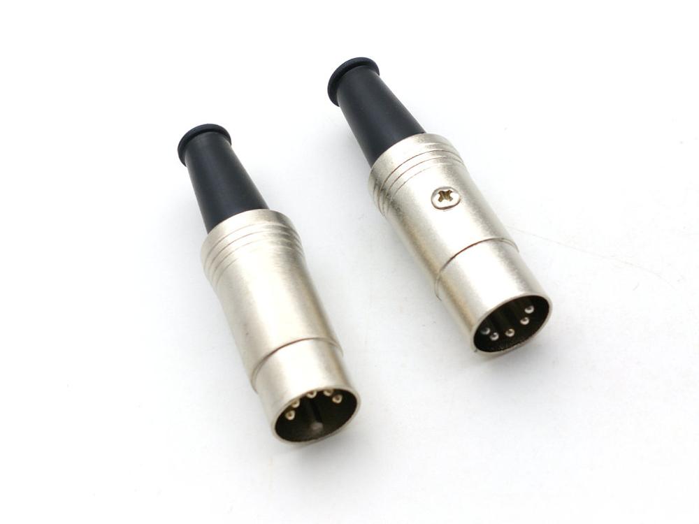 5PIN DIN Connector Midi Cable Lead Audio Plug Male... – Vicedeal