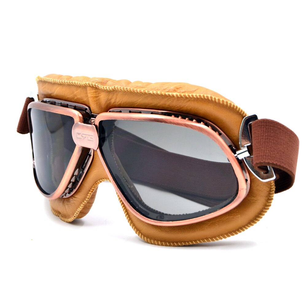 Retro Motorcycle Goggles Bril Vintage Moto Classic Goggles Voor Yamaha ...