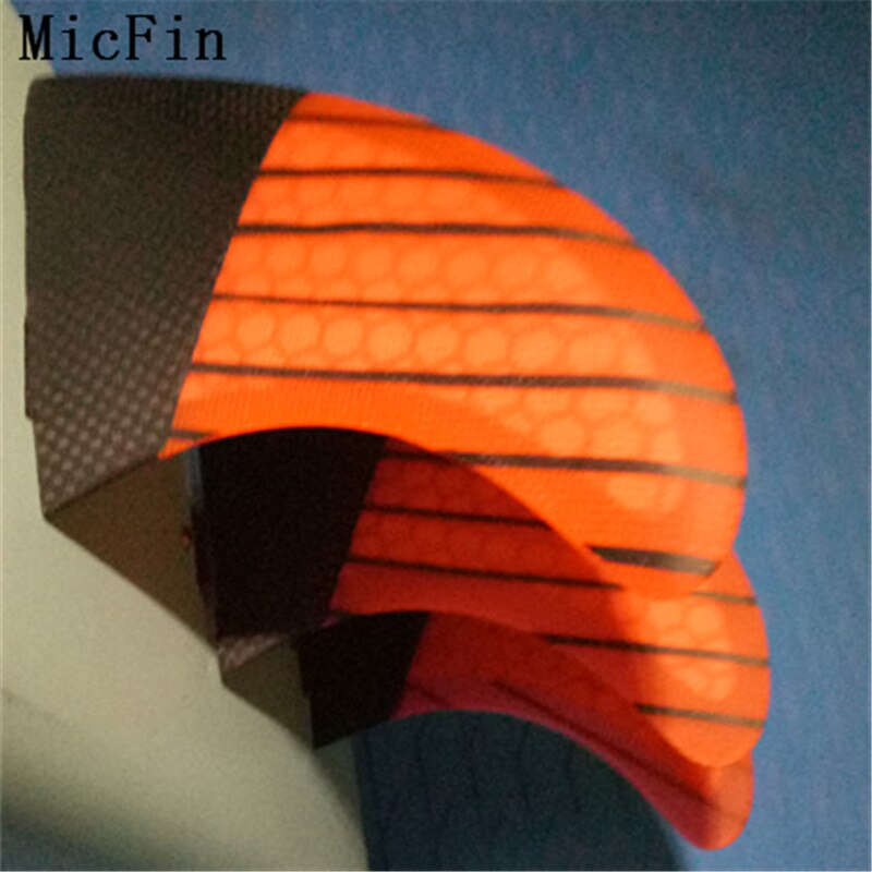 Micfin red Honeycomb Fins fiberglass Surfboard fin... – Grandado