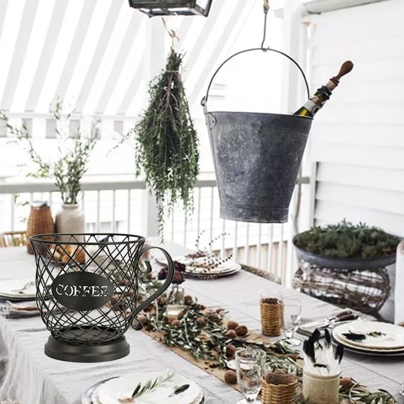 European Style Simple Coffee Pod Holder Organizer ... – Grandado