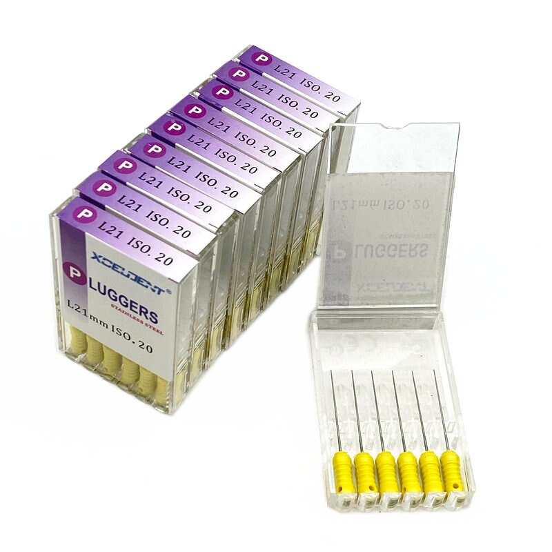 10 boxen Dental Stopfer Edelstahl Hand Stopfer End... – Vicedeal