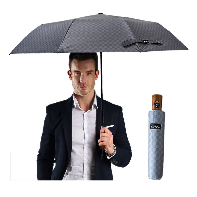 Paraguas automático plegable resistente al viento ... – Grandado