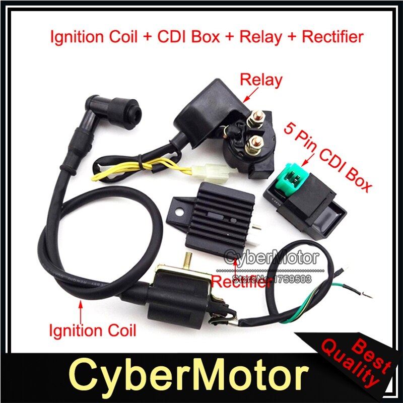 Bobine 5 Pin Ac Cdi Box Regulator Gelijkrichter Re... – Grandado
