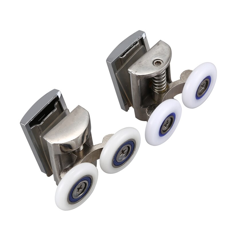 8 stk rustfrit stål brusebad skydedørskive gammeld... – Grandado