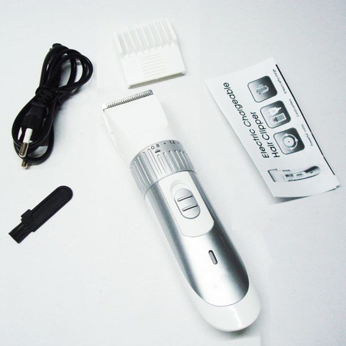 Low Noise Rechargeable Haircut Machine Adjustable ... – Vicedeal