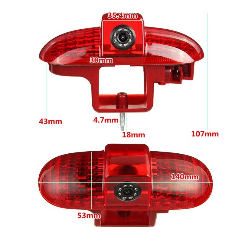 PAL System Car Brake Light Camera High-Position Br... – Grandado