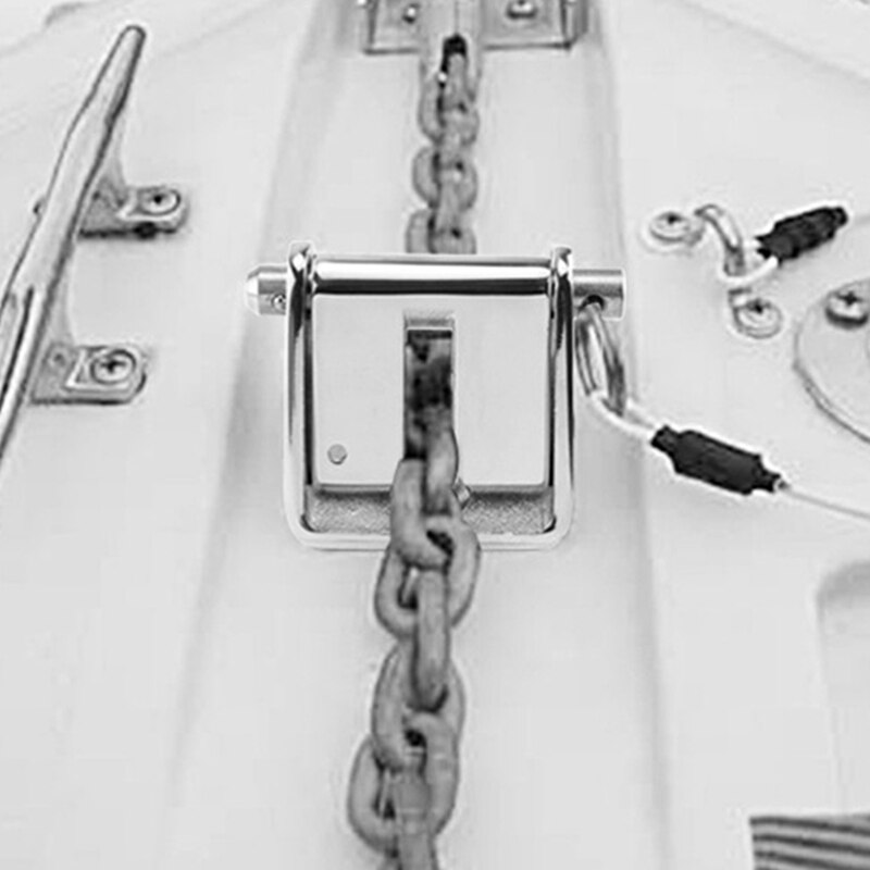 316 Stainless Steel Ship Anchor Chain Stopper Ship... – Grandado