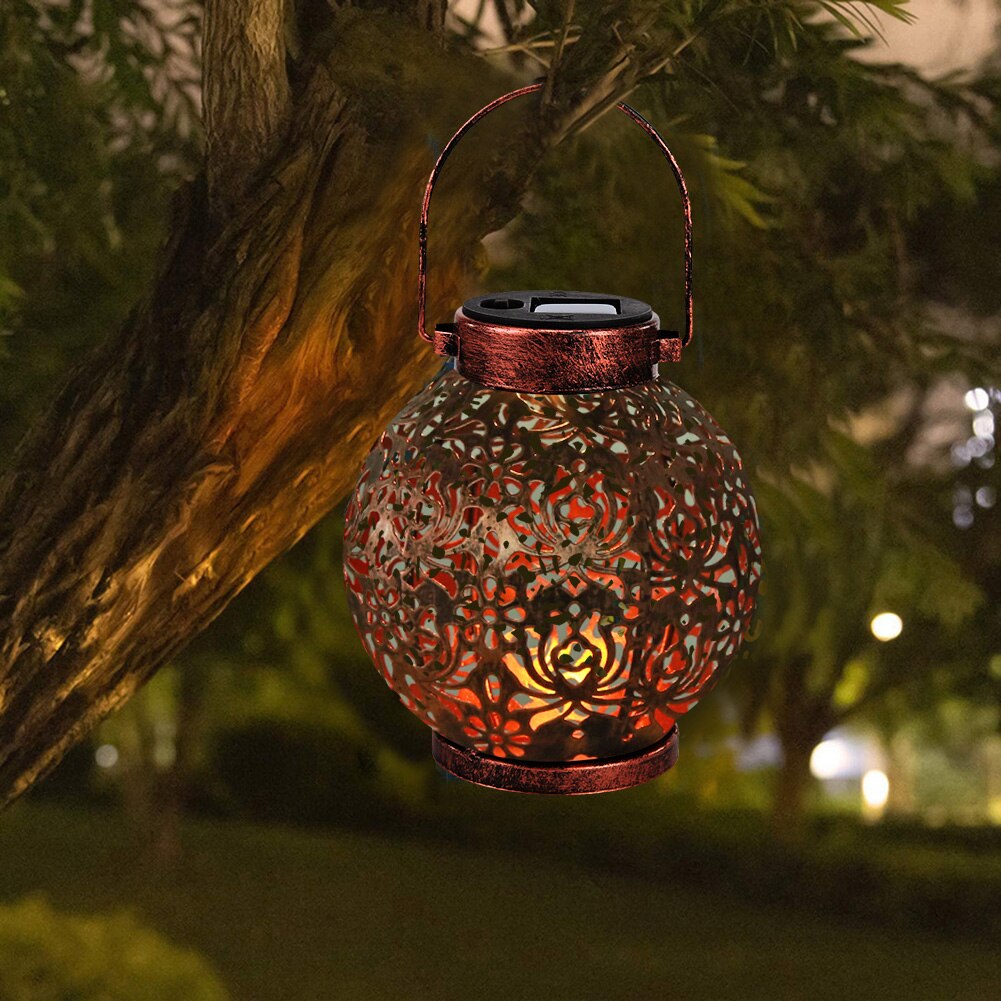Vintage Solar Lamp Solar LED Lantern Outdoor Garde... – Grandado
