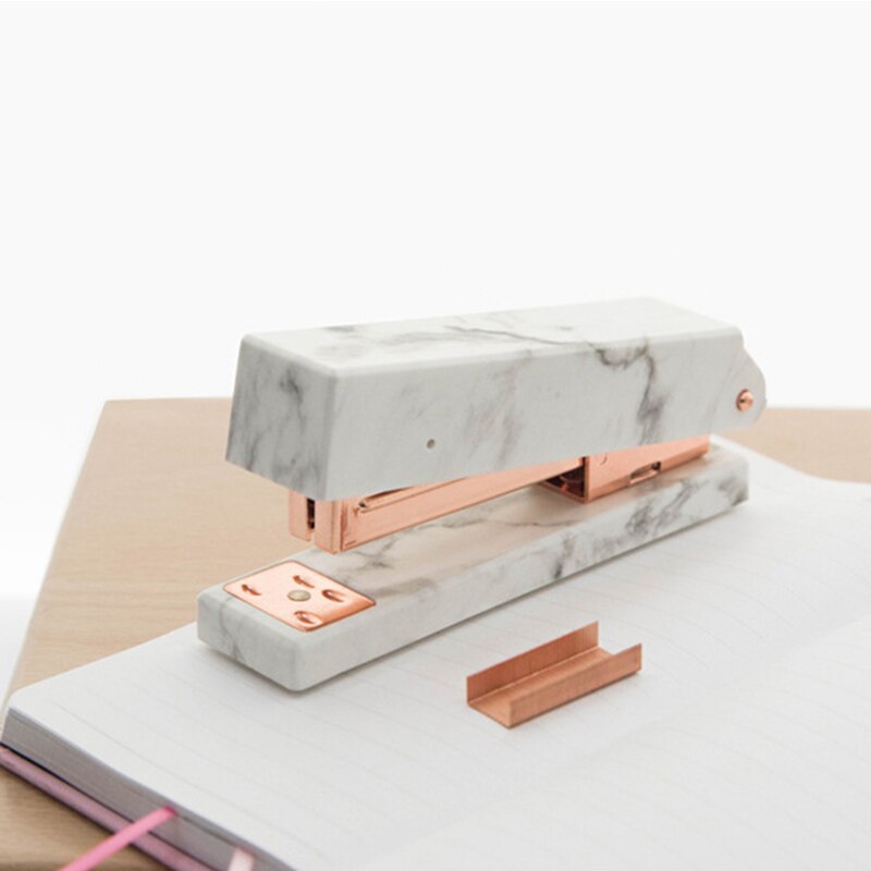 Marble Pattern Stapler Heavy Duty Desktop Spring P... – Vicedeal