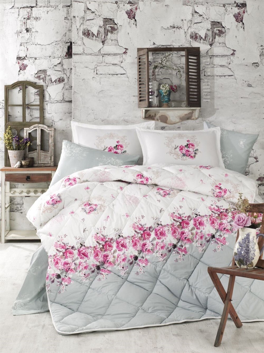 Single Quilt Made of 100% Cotton Yarn – Vicedeal