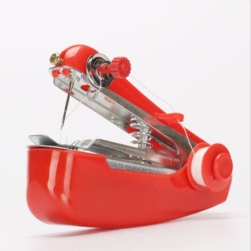 1Pc Red Mini Sewing Machines Needlework Cordless H... – Vicedeal