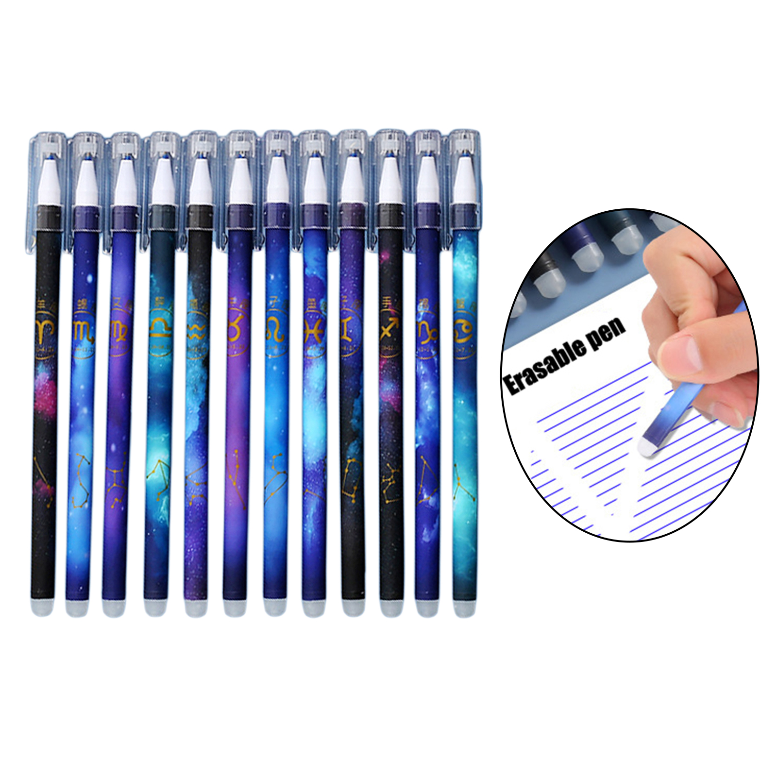 12Pcs Constellation Uitwisbare Gel Pen 0.5Mm Teken... – Vicedeal