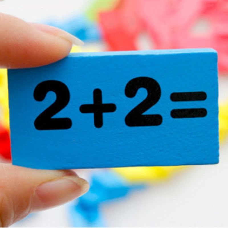 1 Set Authentic Standard Wooden Math Arithmetic Ch... – Vicedeal