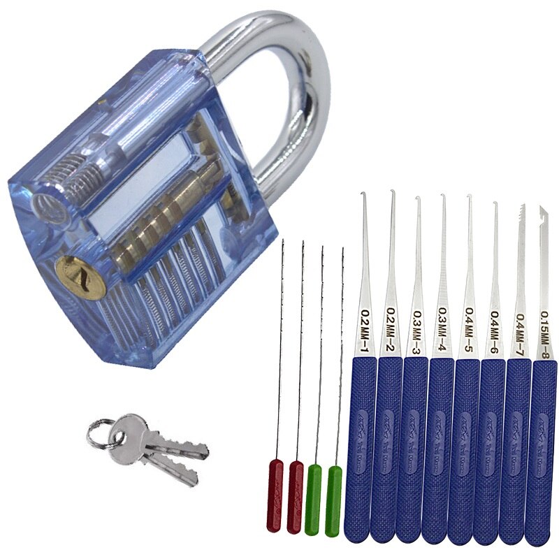 12pcs Lock Pick Set Kit Locksmith Hand Tool Broken... – Vicedeal