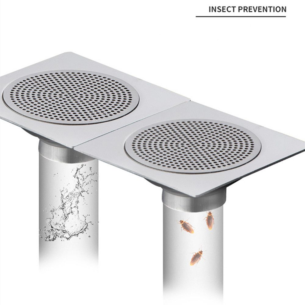 304 stainless steel hair filter mesh floor drain n... – Grandado