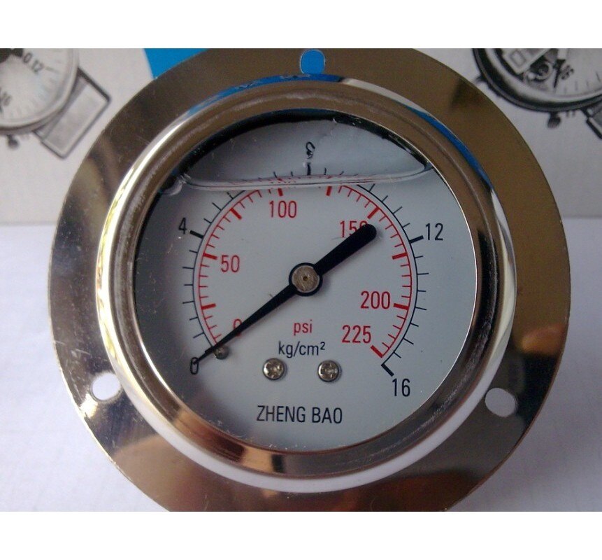 YN60ZT 16Kg/225Psi Axial Vibration Widerstand Mano... – Vicedeal