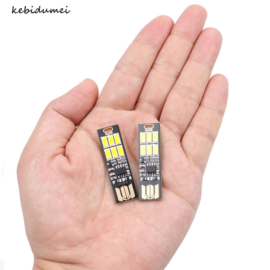 Kebidumei 1 stücke Tragbare Mini USB Power 6 LED L... – Vicedeal