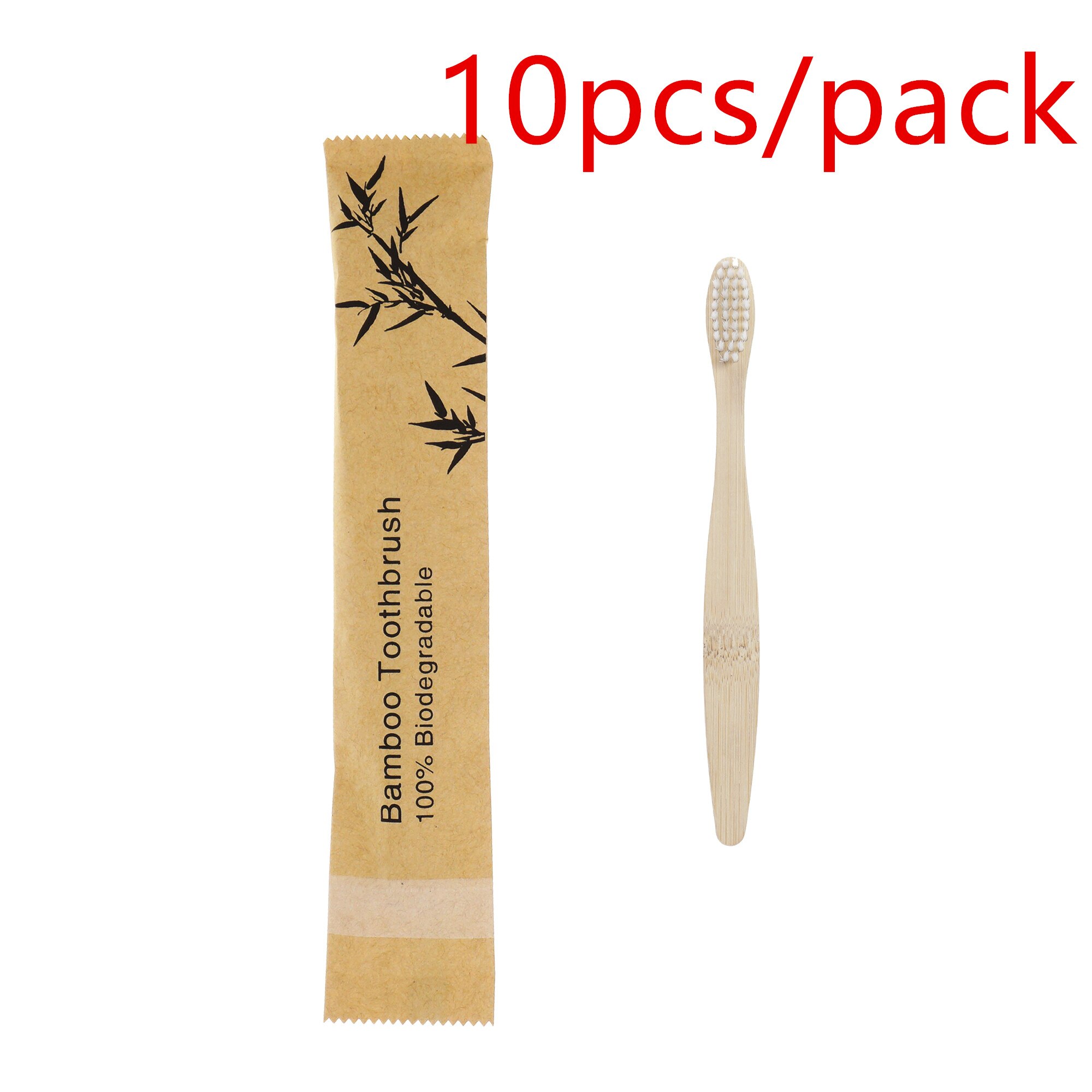 Cepillos De Dientes De Bambú Reutilizables Para Ni Vicedeal