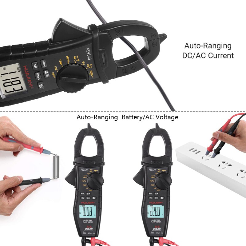Handskit Smart Digital Clamp Meter 6000 Counts AC/... – Vicedeal
