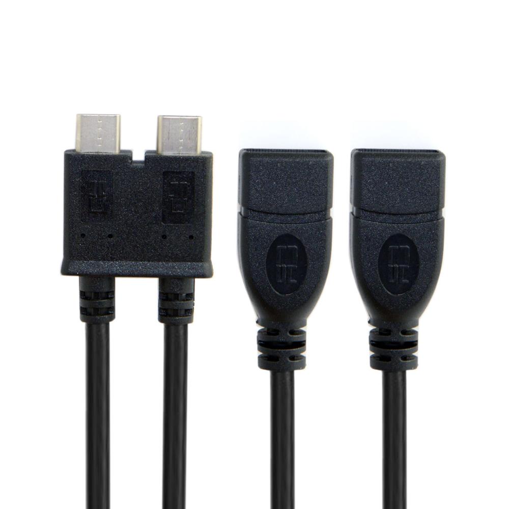 Xiwai Dual Cable USB 3.1 Type-C to 3.0 A Female OT... – Vicedeal