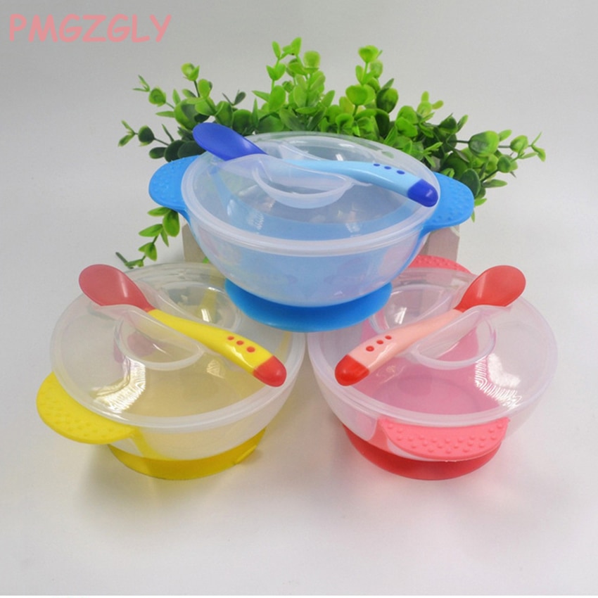 Dinnerware Set Feeding Dishes Kids sensing tempera... – Grandado