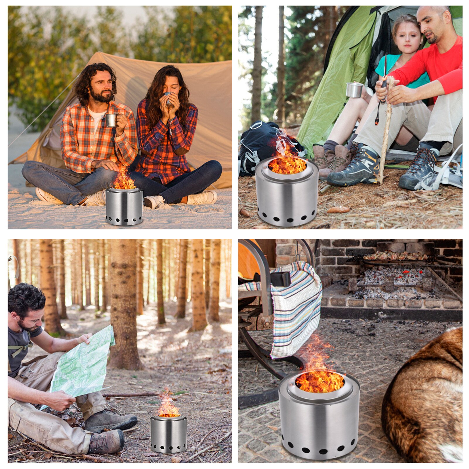 Stainless Steel Winter Heating Stove Suitable For ... – Grandado