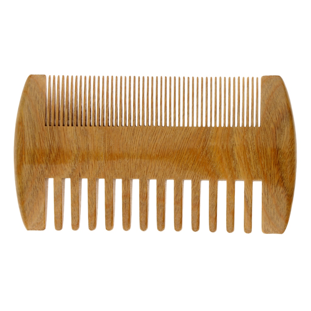 Antique Natural Sandalwood Wide&fine Tooth Mas... – Vicedeal