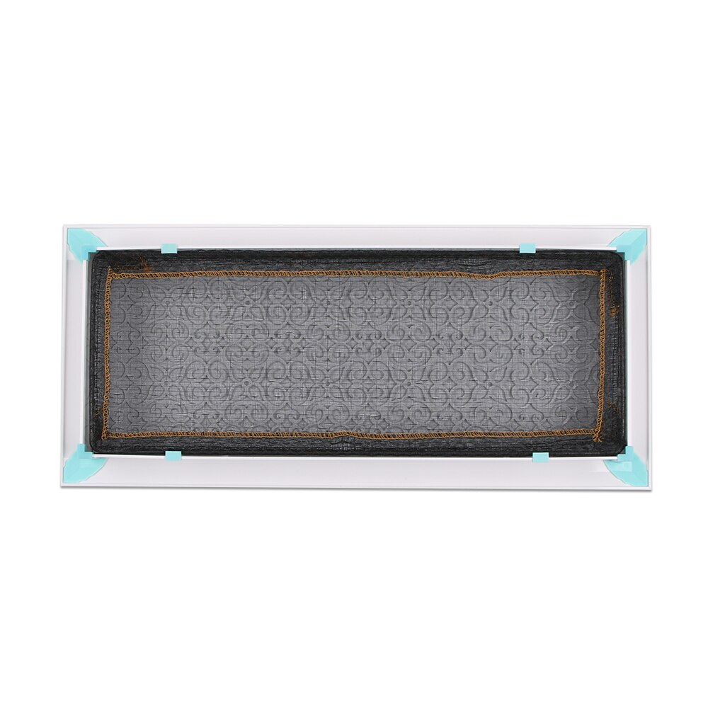 HBI 500mmx200mm Flower-Pattern White Rectangular P... – Grandado