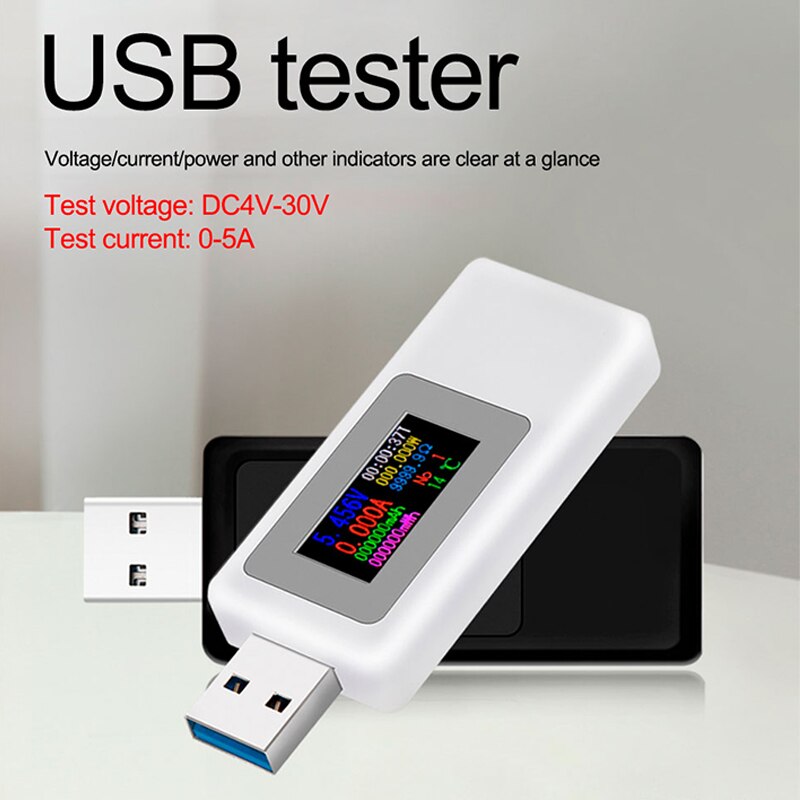 10 In 1 Usb Detector Voltmeter Ammeter Usb Tester Grandado
