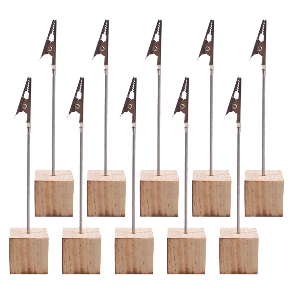 20Pcs Praktische Hout Plaats Kaarten Houders Thuis... – Grandado