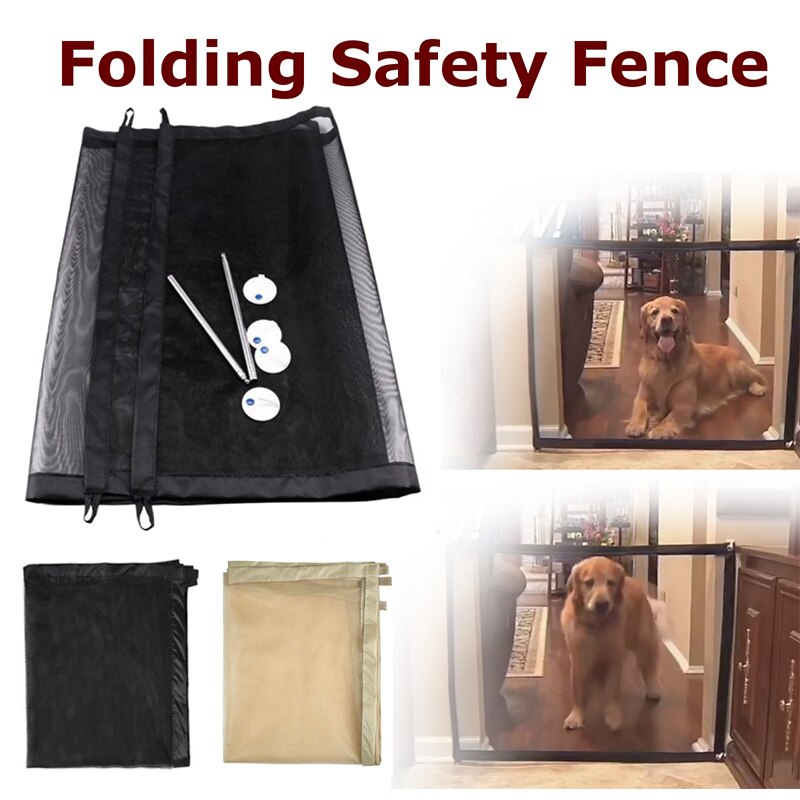 Z30 Dog Gate The Ingenious Mesh Magic Gate Pet Gat... – Grandado
