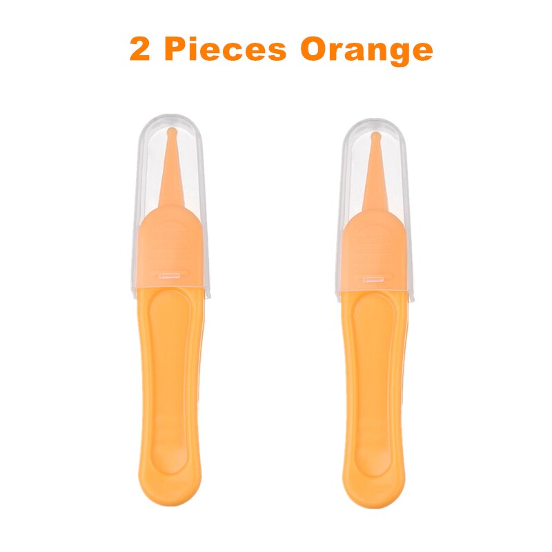 2 Pcs Baby Nose Booger Ear Wax Clean Tweezers Chil... – Grandado