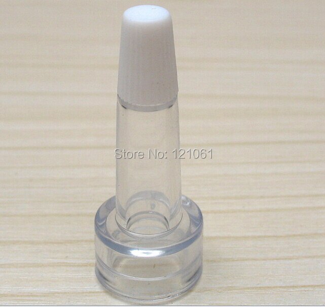 100sets/lot, 13mm horn PVC drops head for glass bo... – Grandado