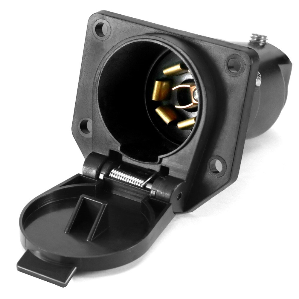Tirol 7Pin TrailerSocket 7 Way Round Trailer Conne... – Vicedeal