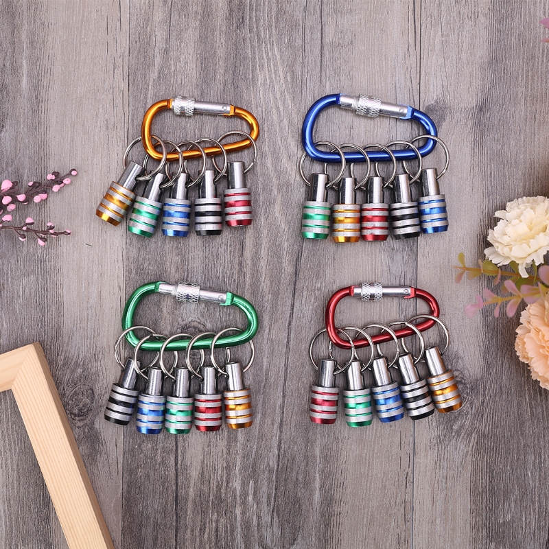 5pcs 1/4 Inch Hex Shank Keychain Extension Bar Scr... – Grandado