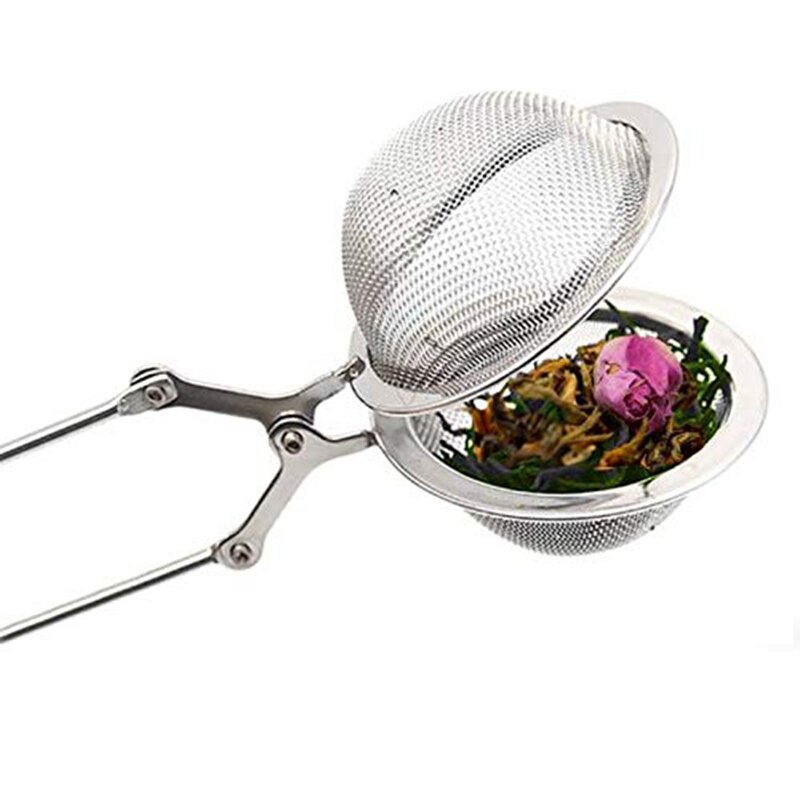 Mesh Snap Ball Tea Infuser Herbal Spice Tea Infuse... – Grandado