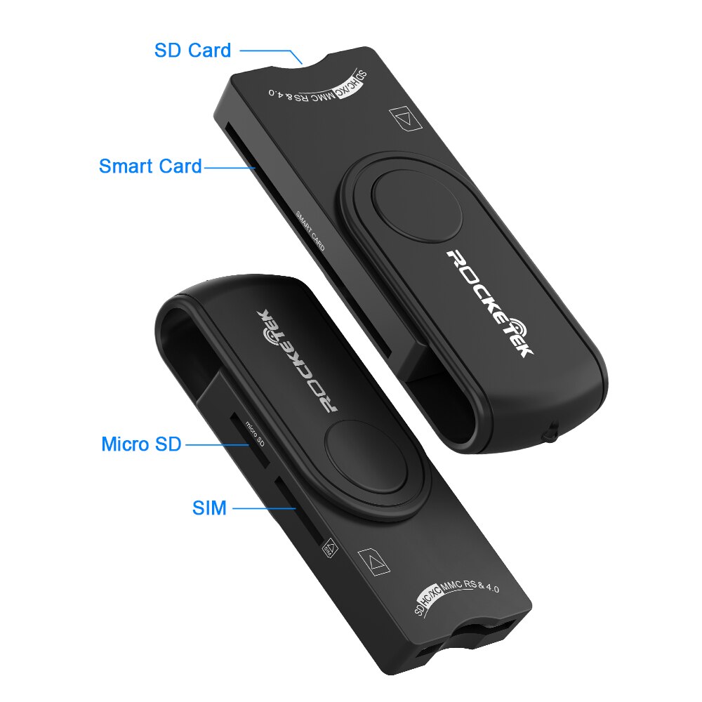 Rocketek USB 3.0 2.0 multi Smart Card Reader SD/TF... – Vicedeal