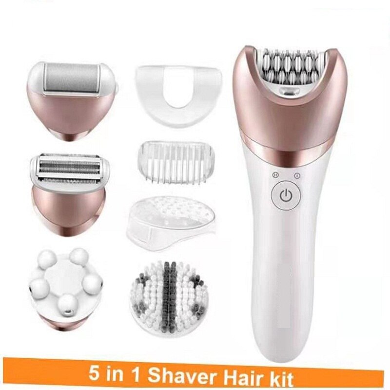 Electric 5in1 Lady Shaver Scraping Wet Dry Electri... – Grandado