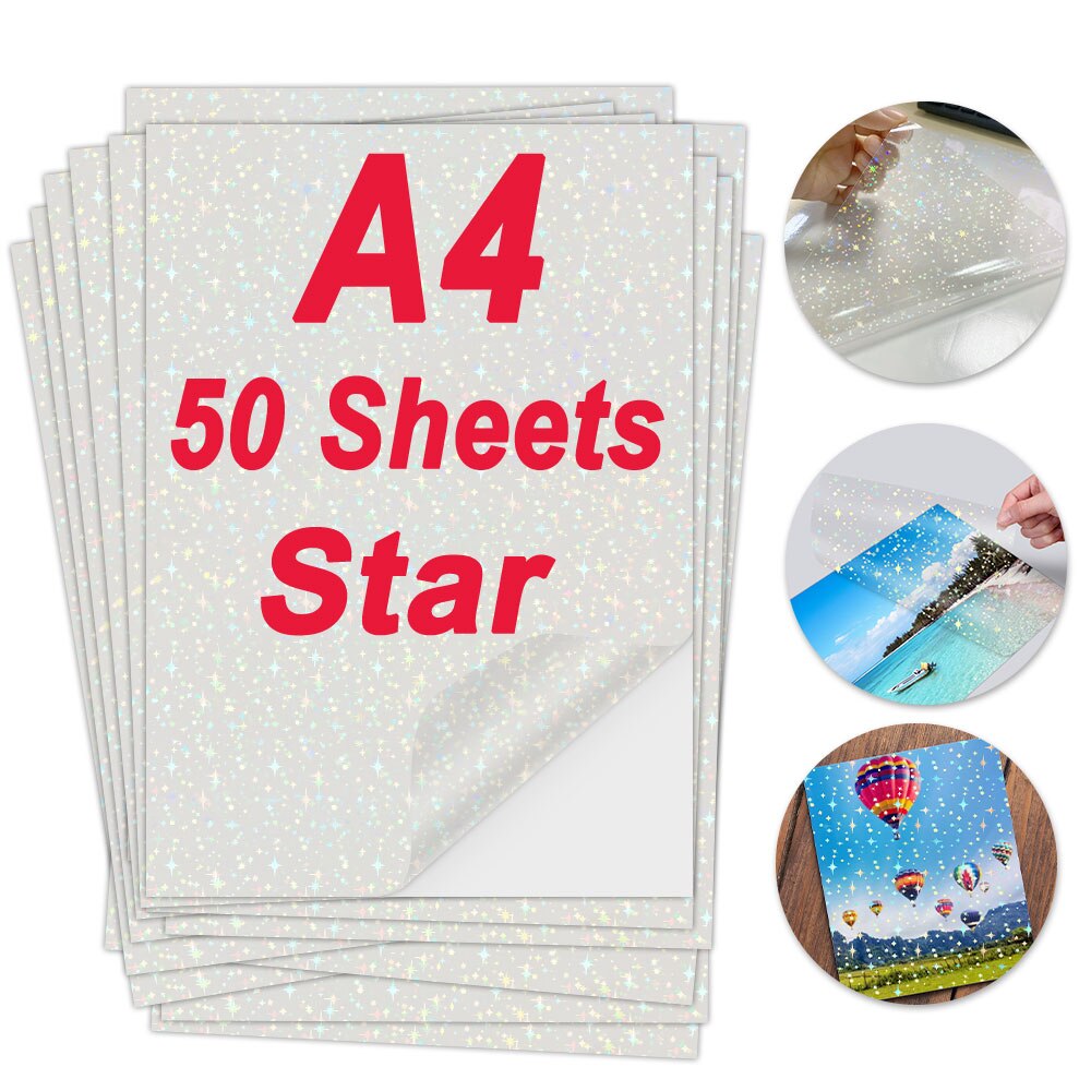 50 Sheets Adhesive Cold Lamination Film Plastic St... – Vicedeal