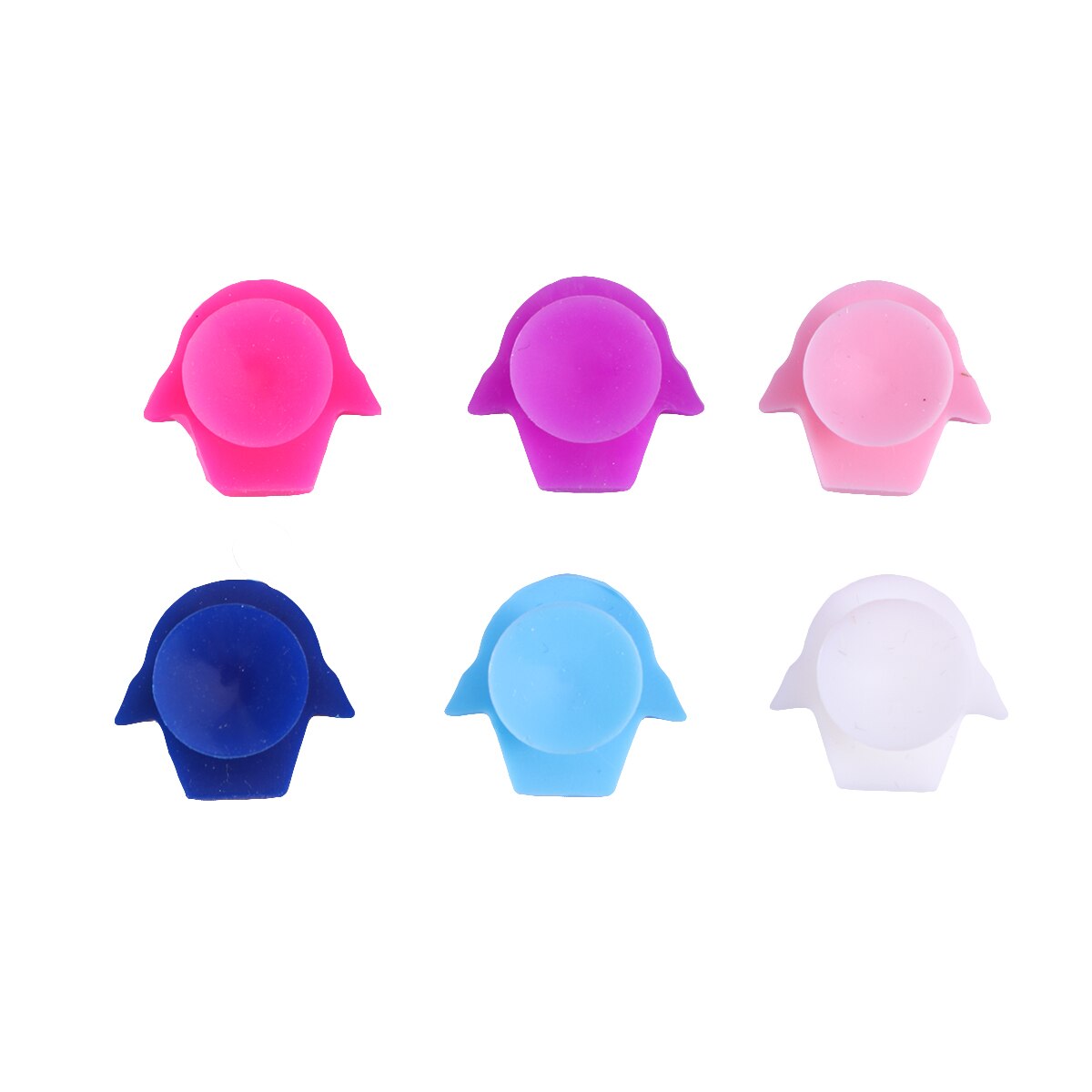 6 Pcs Silicone Red Glass Marker Smiling Sticker Su... – Vicedeal