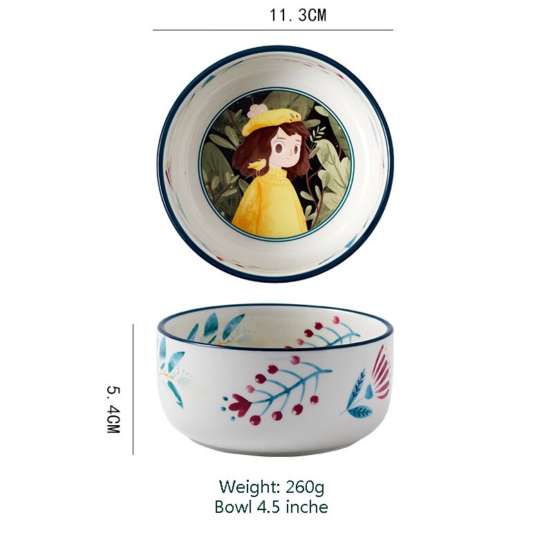 Nordic Dinner Plates Set Ceramic Baking Dish Steak... – Grandado